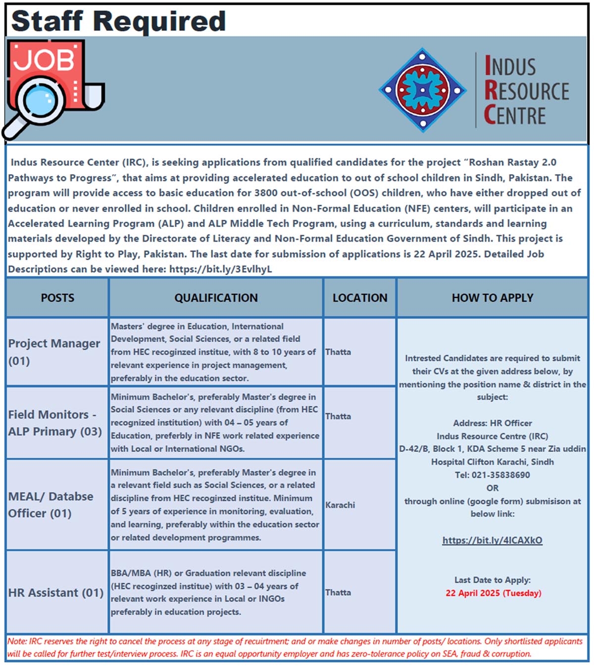 BrightSpyre | Staff Required